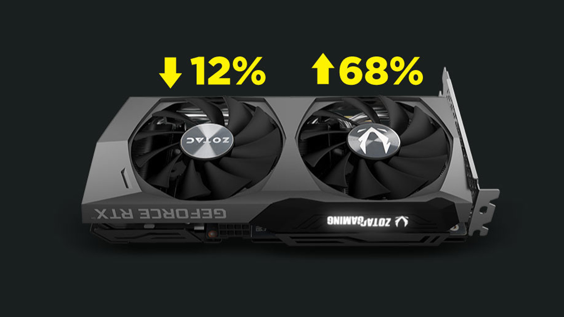 VGA Zotac RTX 3060 Gaming TWIN EDGE 12GB GDDR6 - Envis PC